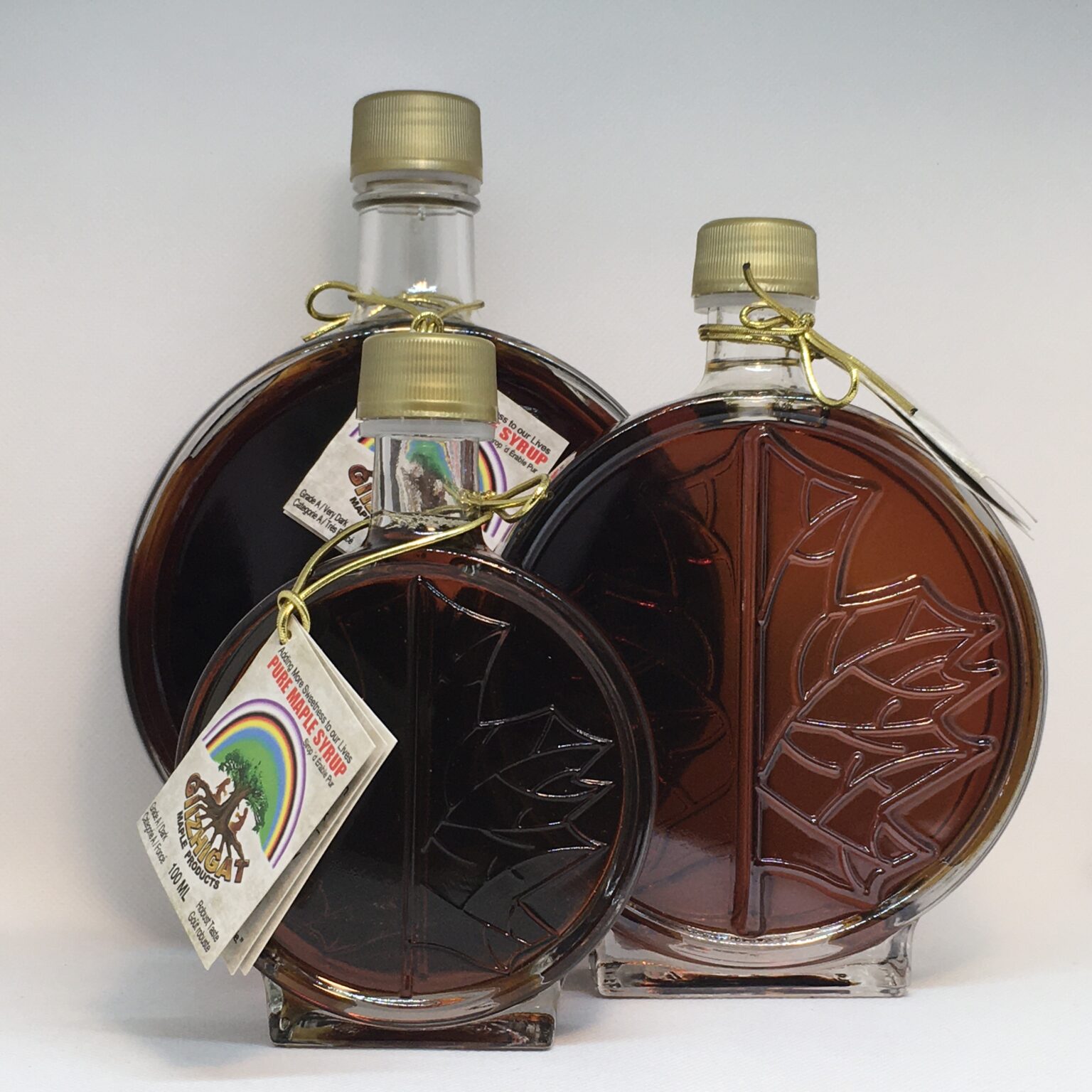 MAPLE SYRUP-GLASS – Giizhigat Maple Products